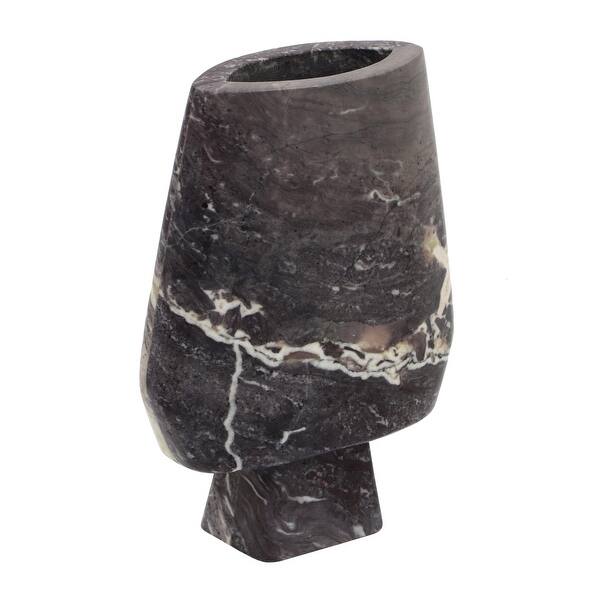 Samma Grey Marble Vase - Large - Bed Bath & Beyond - 37830913