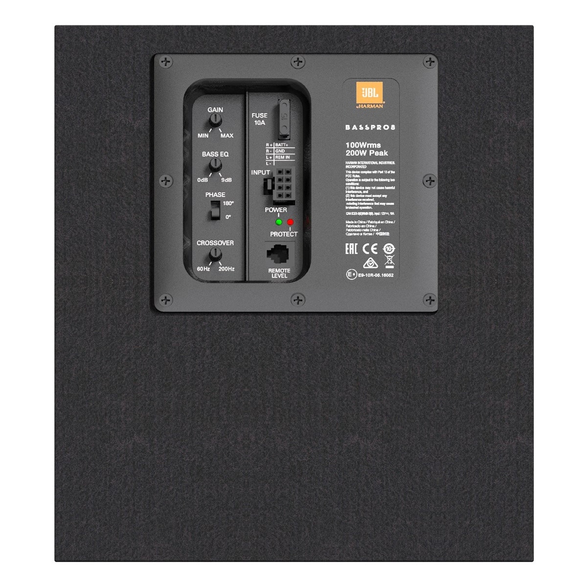JBL BassPro Series Powered 8 inch Subwoofer Enclosure w Sub JBL BassPro Series Powered 8 inch Subwoofer Enclosure w Sub