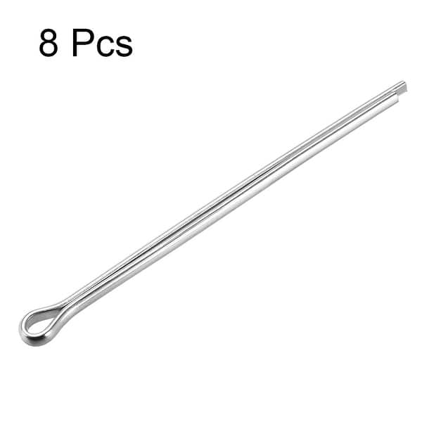 Split Cotter Pin - 5mm x 100mm 304 Stainless Steel 2-Prongs 8Pcs ...