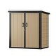 Outdoor Tall Storage Shed with 2 Shelves - Bed Bath & Beyond - 42885864