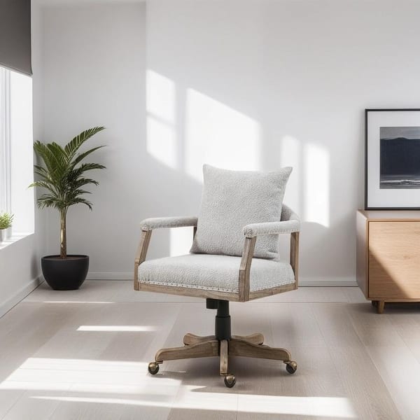 Mid-Century Modern Computer Chair Office Chair Adjustable Swivel Chair ...