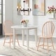 Simple Living Rollo Solid Wood 3-piece Drop-Leaf Dining Set - Bed Bath ...