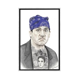 iCanvas "Prison Mike" by Inked Ikons Framed - Bed Bath & Beyond - 37655839