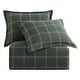 HiEnd Accents Windowpane Plaid Modern Rustic Bedding 3 Piece Comforter ...