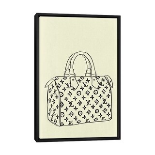 iCanvas "Guilty Minimalist Line Art" by 5by5collective Framed Canvas ...