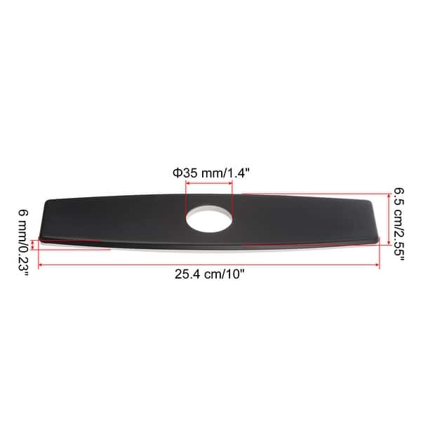 10 Inch Kitchen Sink Faucet Hole Cover Deck Plate Escutcheon Round - 10 ...
