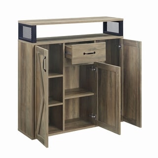 Charming Rustic Server with Functional Storage and Stylish Design - Bed ...