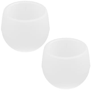 Plastic Round Desktop Decor Plant Holder Container Flower Pot 2pcs ...