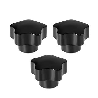 Star Knob Grip Handle M10 Diameter Insert Female Thread Set of 3 ...