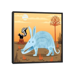 iCanvas "The Aardvark And The Skunk" by Oliver Lake Framed - Bed Bath ...
