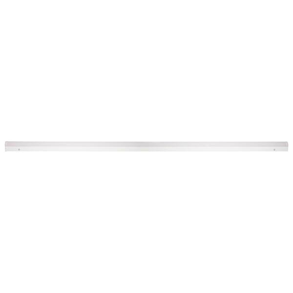 8 ft. LED Linear Strip Light Wattage and CCT Selectable White Finish ...