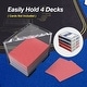 GSE™ 4-Deck Acrylic Blackjack Discard Tray, Casino Grade Discard Holder for Blackjack and ...