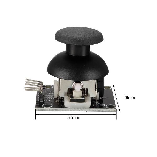 Joystick Breakout Module Xy Dual Axis Game Controller For Black Bed