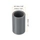 UPVC Pipe Fitting Inch Socket, Pack Straight Coupling - Gray - Bed Bath ...