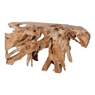 Teak Root Console Table - Bed Bath & Beyond - 36004125