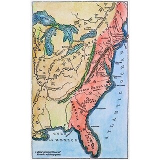 Colonial America Map. /Na Map Of The Thirteen Original American ...