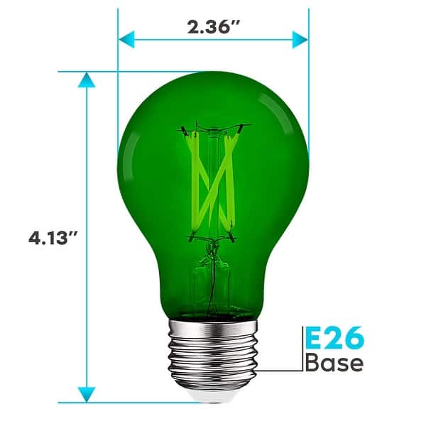 green lighting bulb