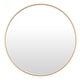 Ledel Modern Metal Framed Bathroom Vanity Mirror Round Accent Wall ...