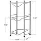 5 Gallon Water Jug Holder Water Bottle Storage Rack, 3 Tiers - Bed Bath ...