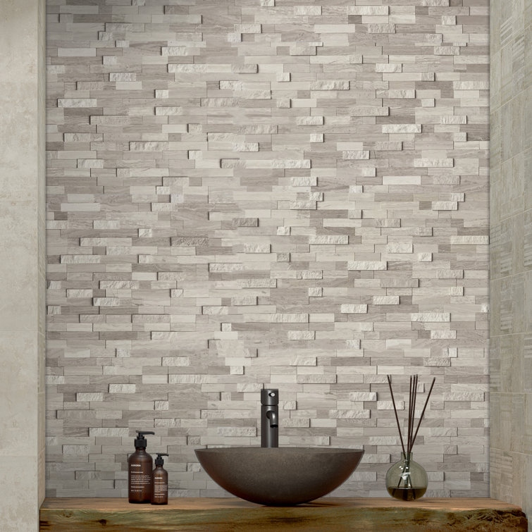 3D 11.5 x 10.7 Natural Stone Peel Stick Mosaic Tile On Sale Bed Bath Beyond 38385682