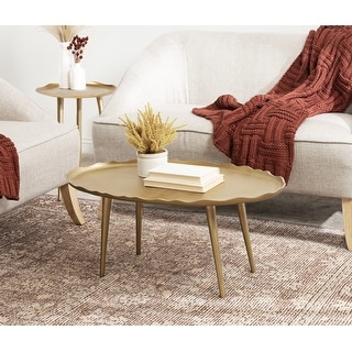 Kate and Laurel Alessia Oval Coffee Table - Bed Bath & Beyond - 37666063