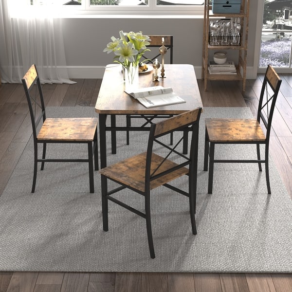 compact dining sets for 4