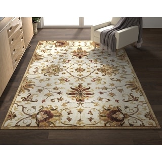 Domani Alexandria Classic Tapestry Hand-tufted Wool Area Rug - Bed Bath ...