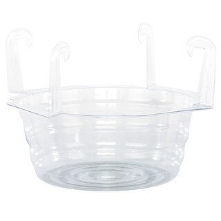 Hanging Basket Plastic Drip Catchers - Set of 3 - Bed Bath & Beyond ...