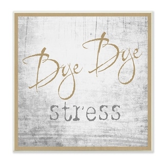 Stupell Bye Stress Rustic Distressed Birch Pattern Border Wood Wall Art ...