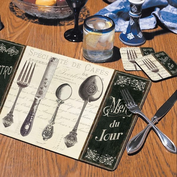 french table mats