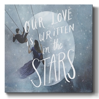 Celestial Love Collection A-Gallery Wrapped Canvas - Bed Bath & Beyond ...