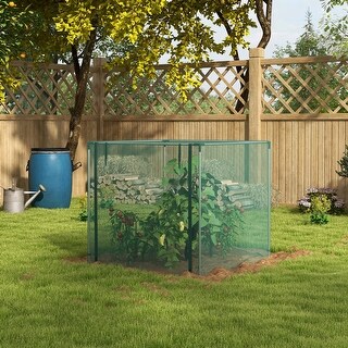 Crop Cage, Plant Protection Tent with Zippered Door - Bed Bath & Beyond ...