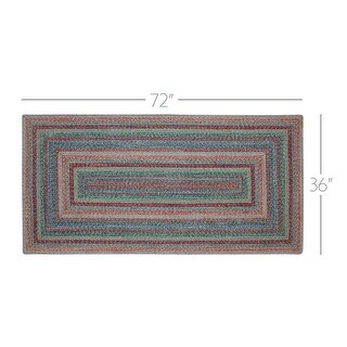 Multi Jute Rug Rect w/ Pad 36x72 - Bed Bath & Beyond - 39065426