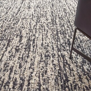 EXQUISITE RUGS Scandinavian Hand-loomed New Zealand Wool Grey/Ivory ...