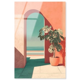 Breeze Pathway Coastal Wall Art Acrylic Print by Art Remedy - Bed Bath ...