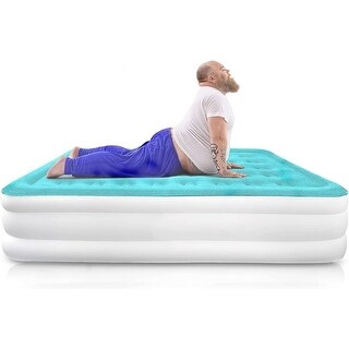 Twin Air Mattress Airbed With Built in Electric Pump - Bed Bath ...