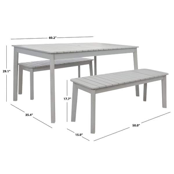 SAFAVIEH Outdoor Europa Dining Set - Bed Bath & Beyond - 33932556