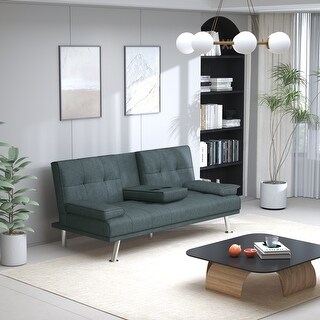 Burlap Sofa, DARK GREY Very comfortable - Bed Bath & Beyond - 40980422