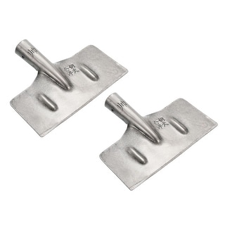 2Pcs 8 Inch Garden Shovel Cleaning Spade Weeding Shovel Steel Flat Ice ...