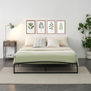10 Inch Bed Frame, Black Metal Bed Frame, Metal Platform Bed Frame ...