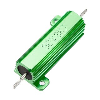 50W 8k Ohm Aluminium Housing Chassis Mount Wirewound Power Resistor ...