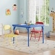 Folding Table and Chairs Set, Boys and Girls Activity Table Set for ...