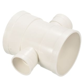 4.68 x 1.95inch Pipe Fitting, Splitter Duct Flat 4 ways Hose Connector ...