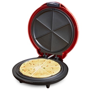 Elite Gourmet EQDL2500 Red 11" Cheesy Quesadilla Maker - Bed Bath ...