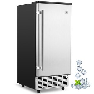 Built-in Ice Maker Machine, Commercial Lab Ice Maker with 85Lbs Daily ...