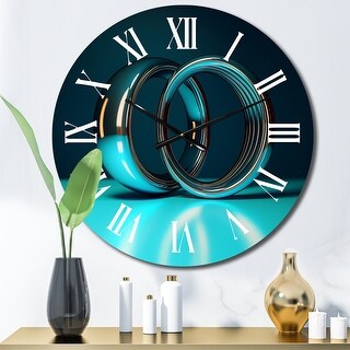 Designart "Quantum Entanglement Futuristic Bliss VI" Abstract Landscape ...