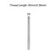 Fully Threaded Rod M4 x 60mm 0.7mm Pitch 304 Stainless Steel Right Hand ...