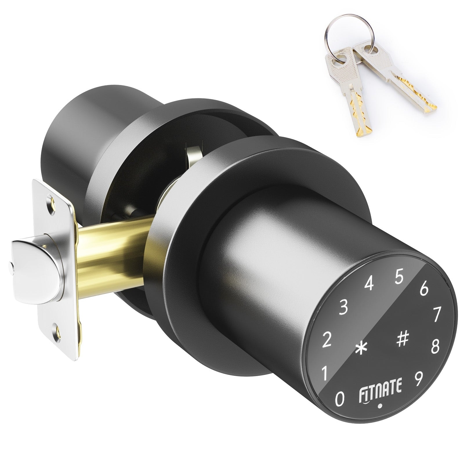 Black Keyless Door Locks - Bed Bath & Beyond