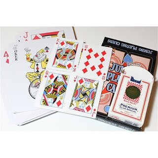 Super Big Gigantic Giant KING A4 Jumbo Extra Large Playing Cards - Bed ...
