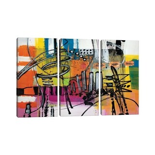 iCanvas "Peculiar Circumstances" by Jude Remedios 3-Piece Canvas Wall ...